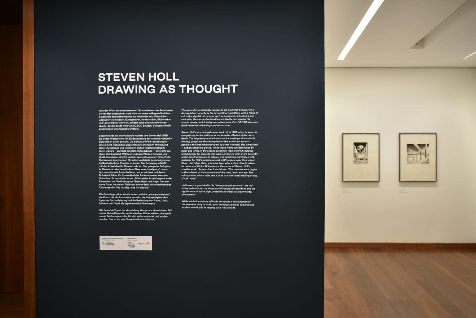 STEVEN HOLL: DRAWING AS THOUGHT - STEVEN HOLL ARCHITECTS